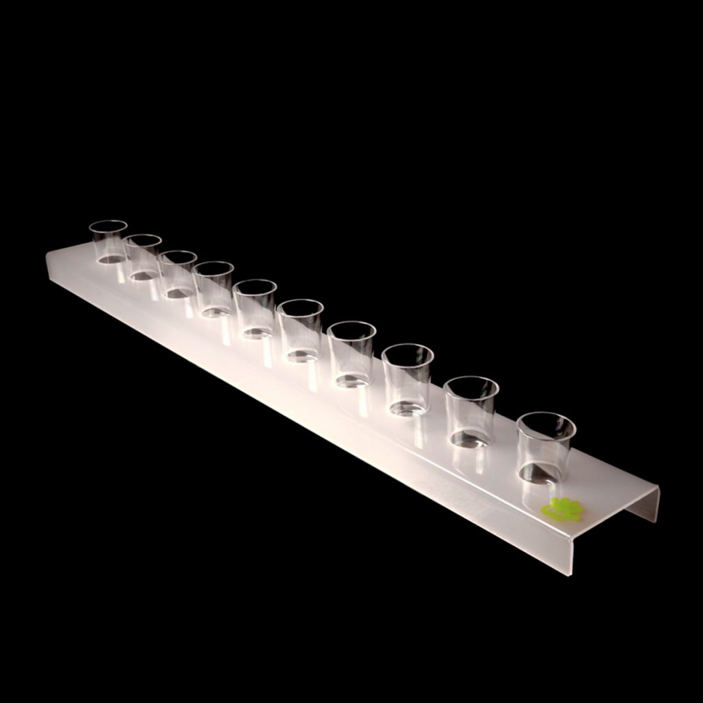 White Shots Board 3cl